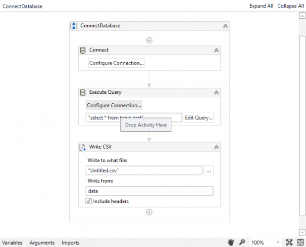 UIPath Select data from Mysql database - GooCoder