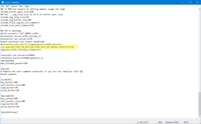 Mysql Configuration SQL Mode - GooCoder