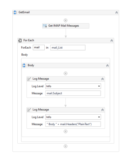 UiPath Receiving Emails from Gmail - GooCoder